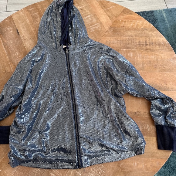 Jackets & Coats | Nwot Gray Sequins Jacket | Poshmark